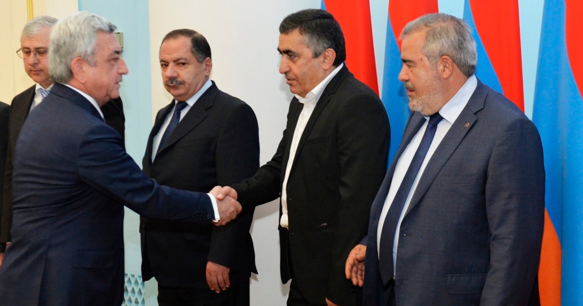 Dashnaks Signal Support For Sarkisian’s Continued Rule