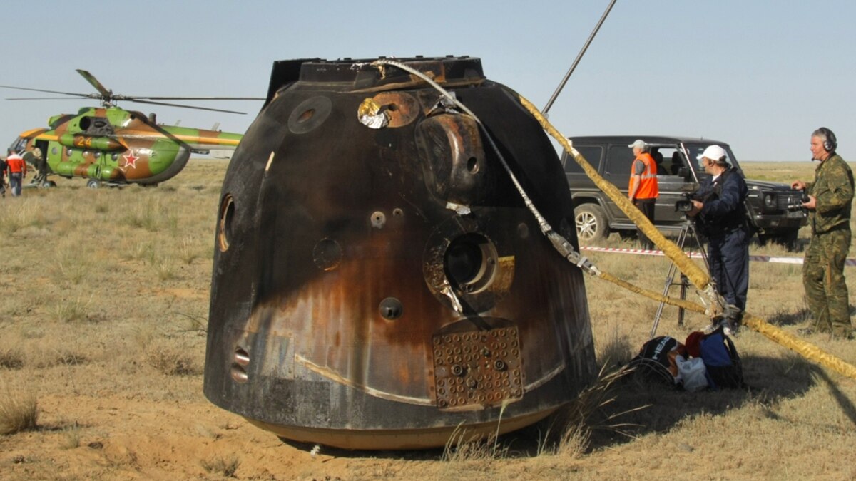 Soyuz Capsule Lands Safely With U.S.-Russian Crew