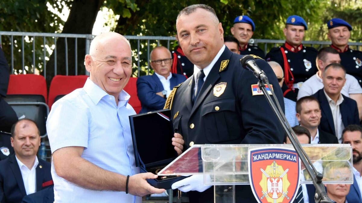 Serbian Gendarmerie Honors Ex-Commander Accused Of Involvement In ...