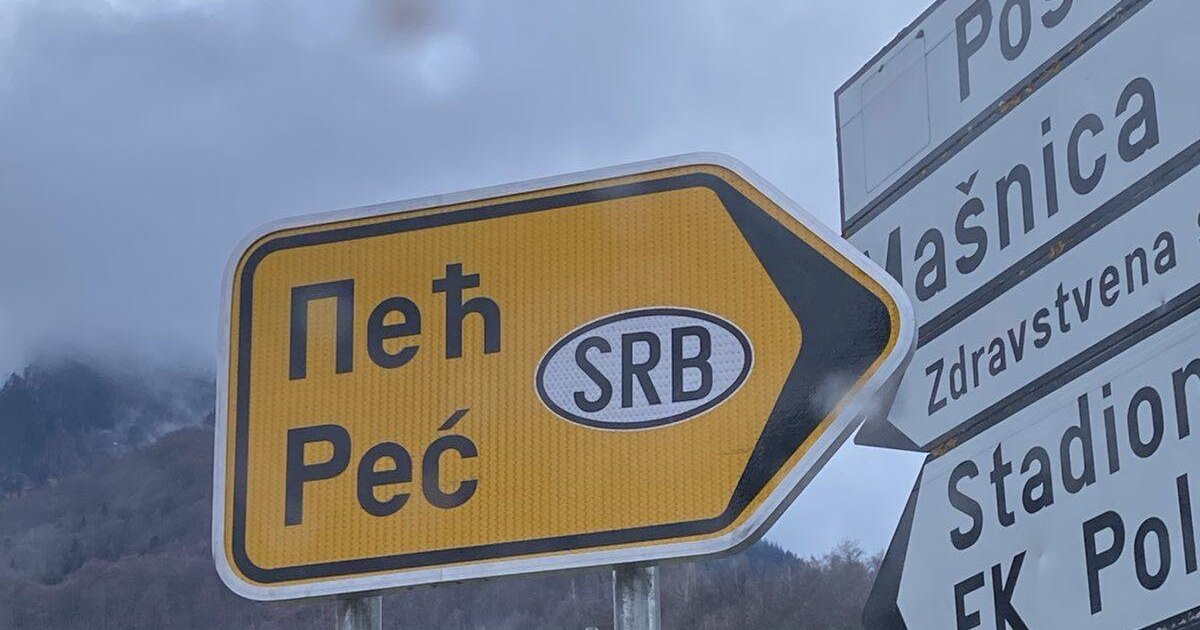 Autoritetet në Mal të Zi nisin hetime për shenjën rrugore që e ...