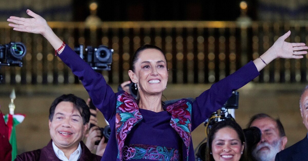 Claudia Sheinbaum este prima femeie președinte a Mexicului