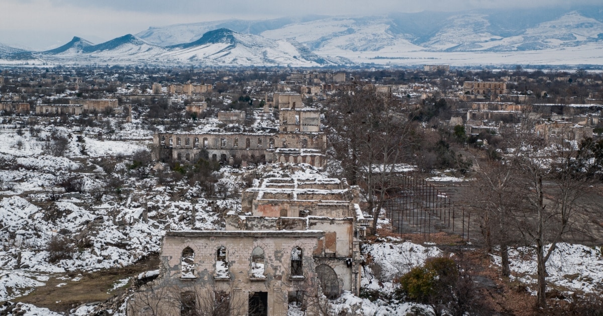 No-Man's-Land: Inside Azerbaijan's Ghost City Of Agdam Before Its Recapture