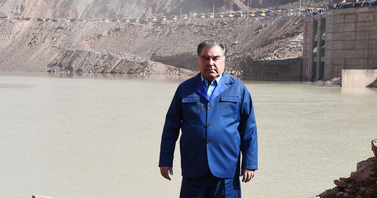 Tajik President Officially Launches Construction Of Rogun Dam