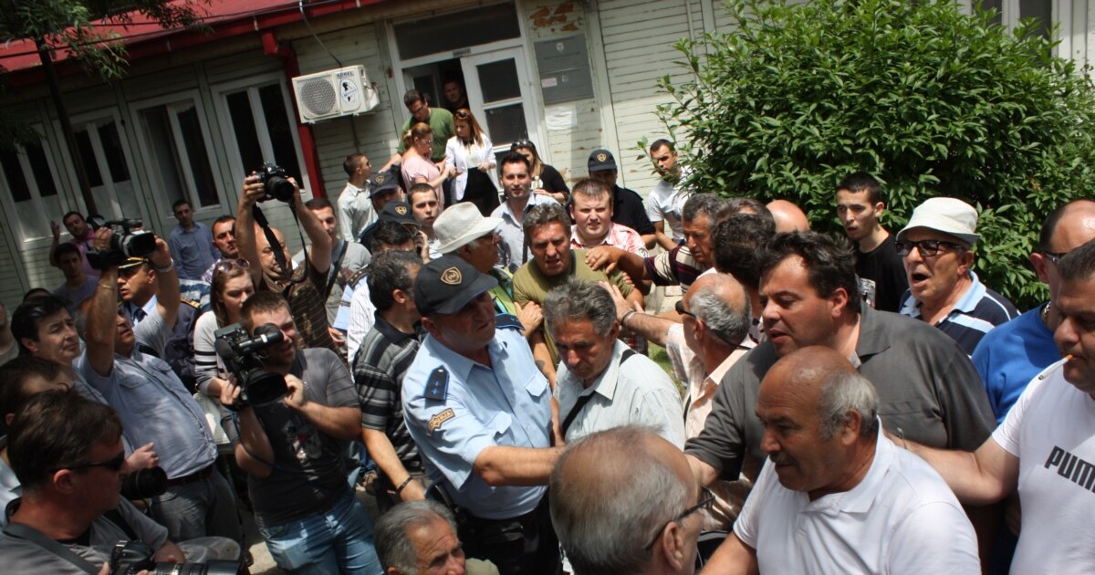 Macedonia: Protest Against Church Demolition