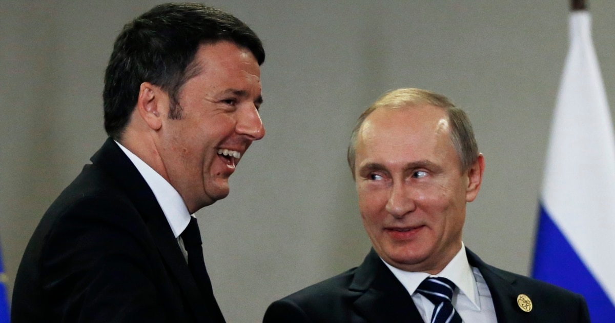 What's Behind Italy's Step Back On Extending Sanctions Against Russia?