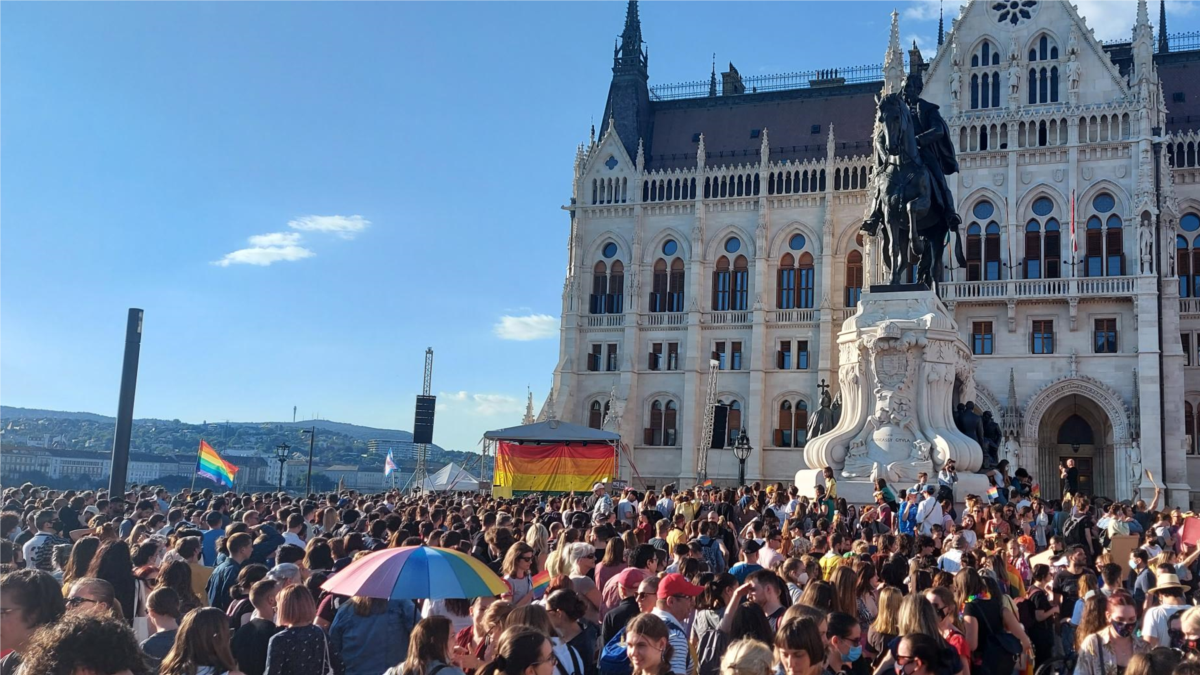 Thousands Rally In Hungary Against Anti-LGBT Legislation