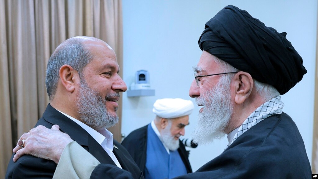 Iran's Supreme Leader Hosts Hamas Officials In Tehran As Israeli ...