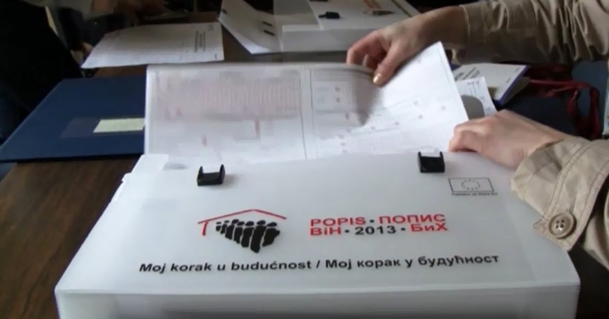 Rezultati popisa: Bošnjaci polovina bh. stanovništva, entiteti etnički ...