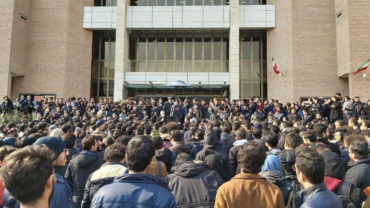 Student Protests In Iran Continue As US Says It Is 'Watching' The Regime