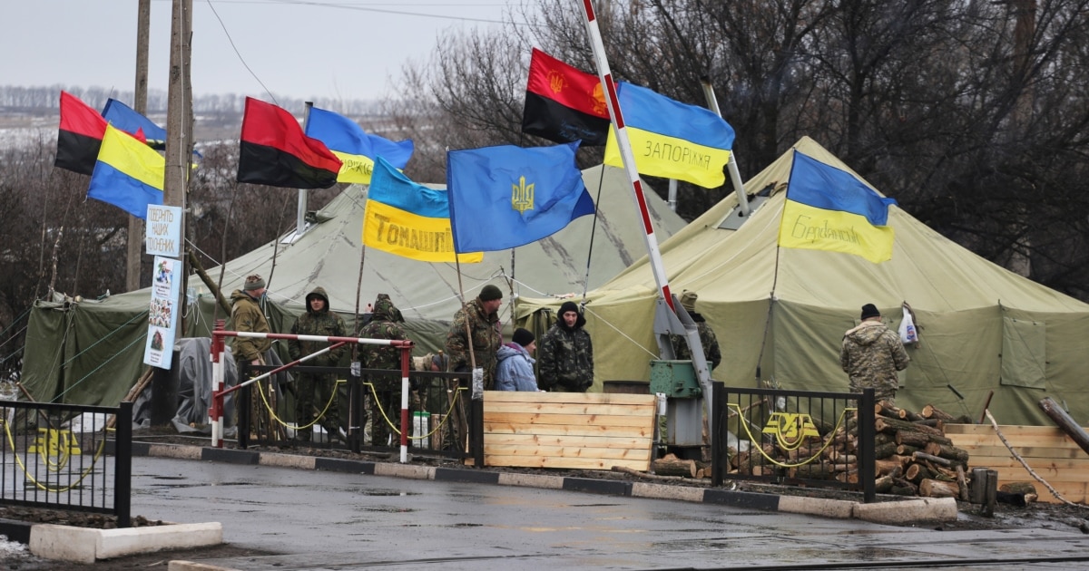 Mystery Surrounds Blockade Forcing Kyiv's Hand