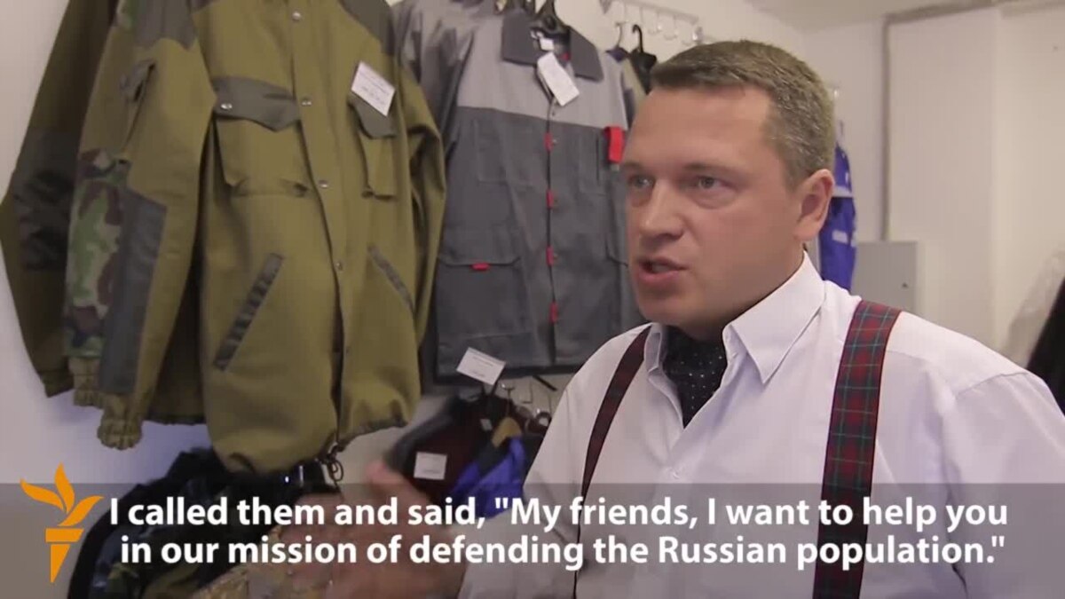 Russian-Made Uniforms Aid Separatists In Ukraine