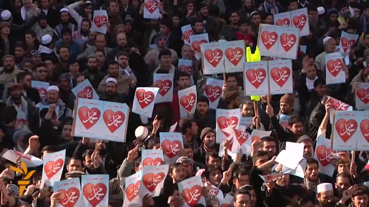 Thousands In Kabul Protest Charlie Hebdo Cartoons