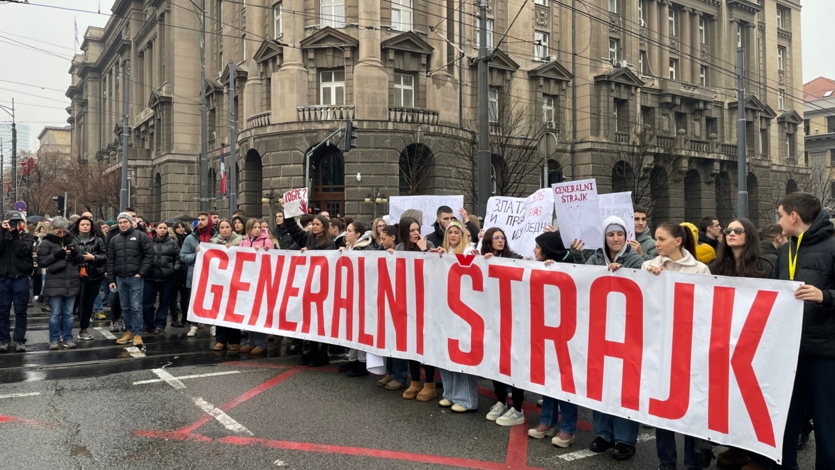 Belgrade: Thousands Demand Justice As General Strike Grips Serbia