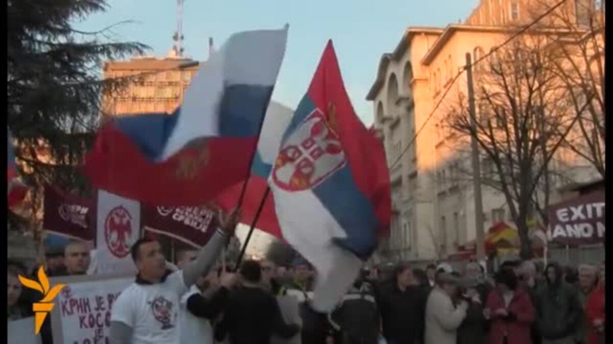 Pro-Russian Demonstration In Belgrade