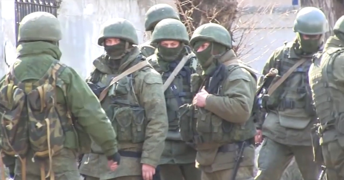 The Changing Story Of Russia's 'Little Green Men' Invasion