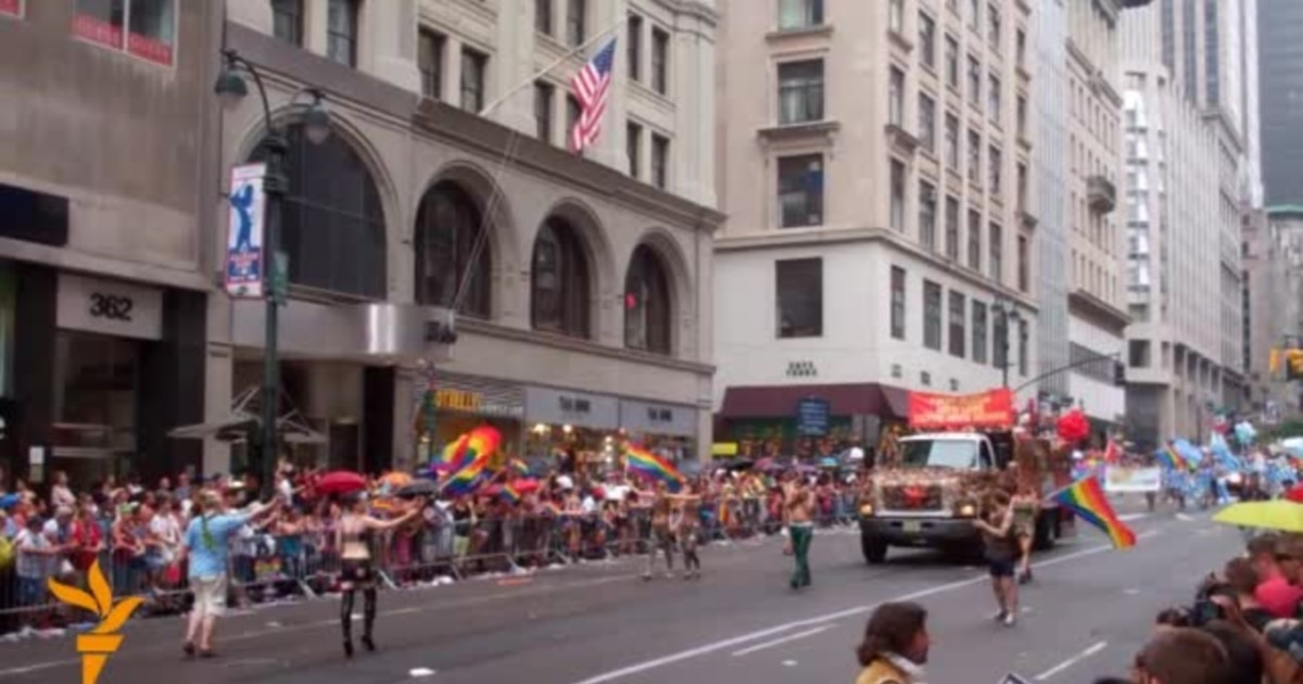 First-Ever Russian Float Joins N.Y. Pride Parade