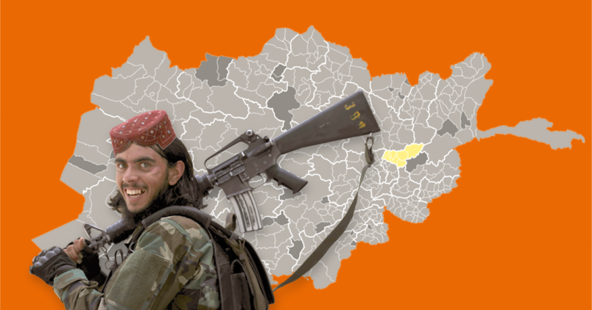 Interactive Map: Taliban Control In Afghanistan Then And Now